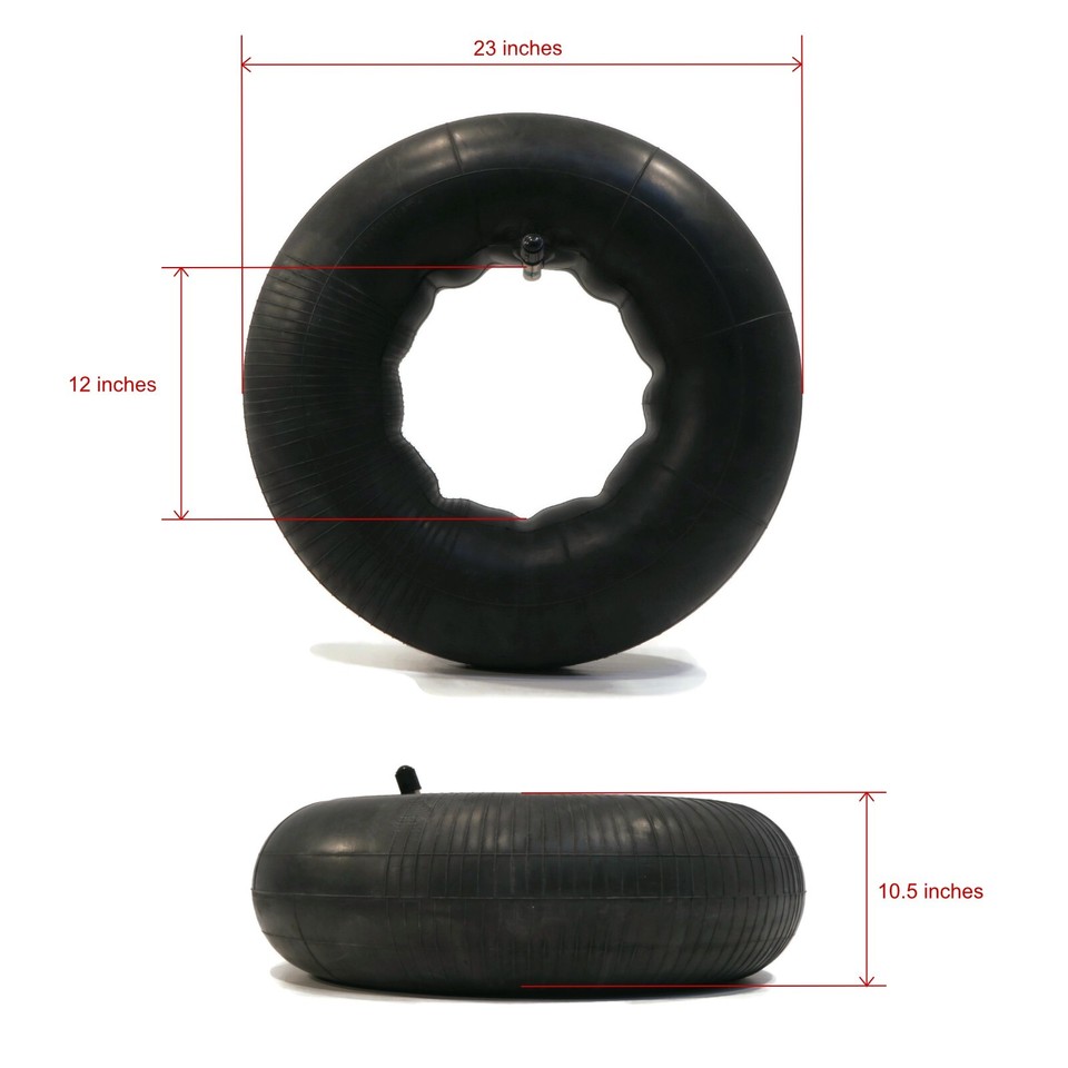 (4-Pack) Tire Inner Tube 23x10.5-12 with TR13 Straight Stem for Stens ...