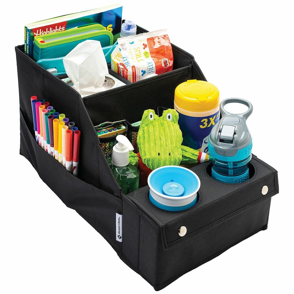 2 Pk - Car Auto Seat Storage Box Caddy Organizer Cup Holder Set (Choose ...