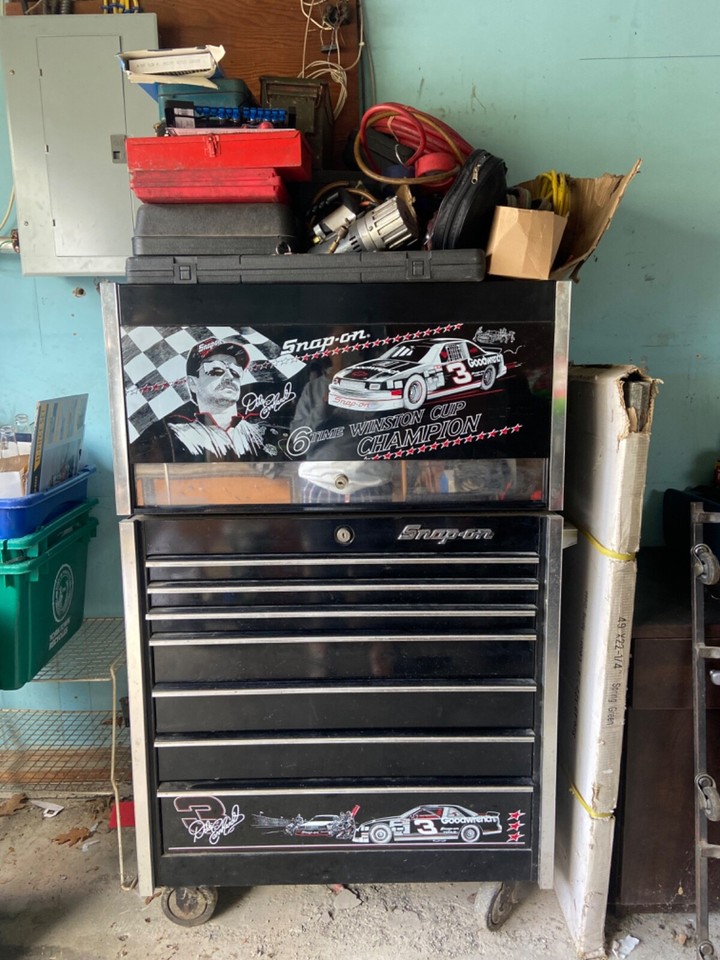 SNAP-ON GIANT ROLLING TOOL BOX DALE EARNHARDT LIMITED EDITION!! 24 ...