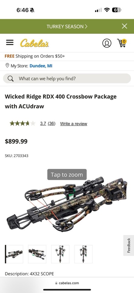 Wicked Ridge RDX 400 Crossbow 788244013177| eBay