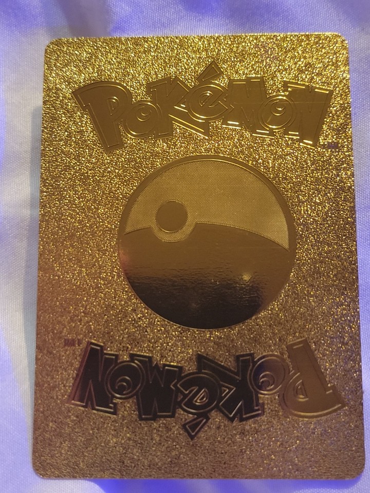 Pokemon Gold Foil Fan Art Card DARMANITAN Vmax 320HP 037/185 Rainbow | eBay