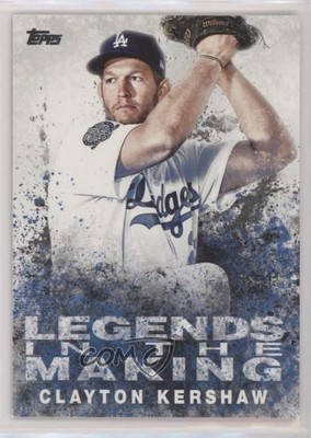 2018 Topps Legends in the Making Series 2 Clayton Kershaw #LITM-13 06p8 ...