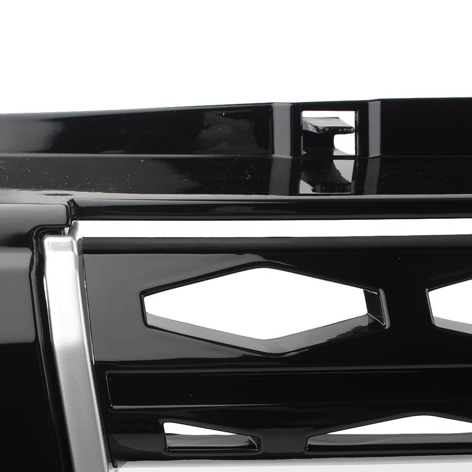 Front Grill Grille Kidney Part Hood Black For Land Rover Discovery LR3 ...