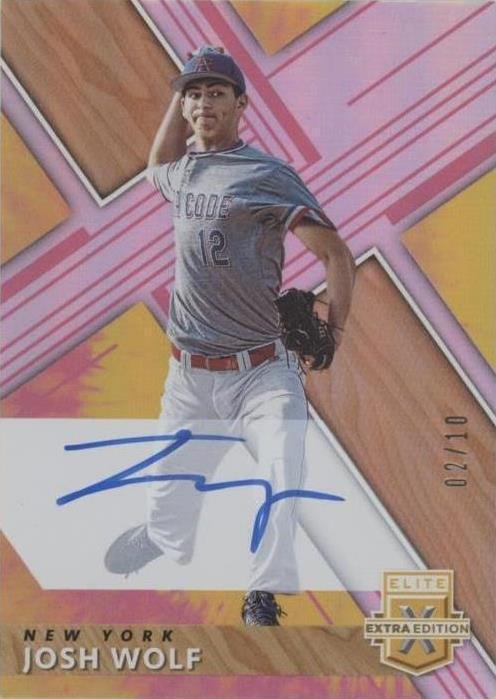 2019 Panini Elite Extra Edition - Josh Wolf #53 Autographs Tie-Dye /10 ...