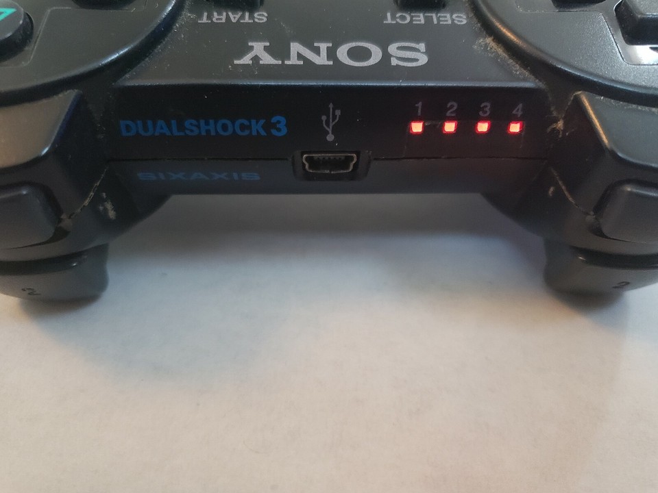 PS3 Official Sony Black Wireless Dualshock 3 Controller FREE FAST ...