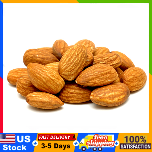 Natural Whole Almonds - Kosher, Vegan, Unsalted Nuts, 5LB BAG, Free ...