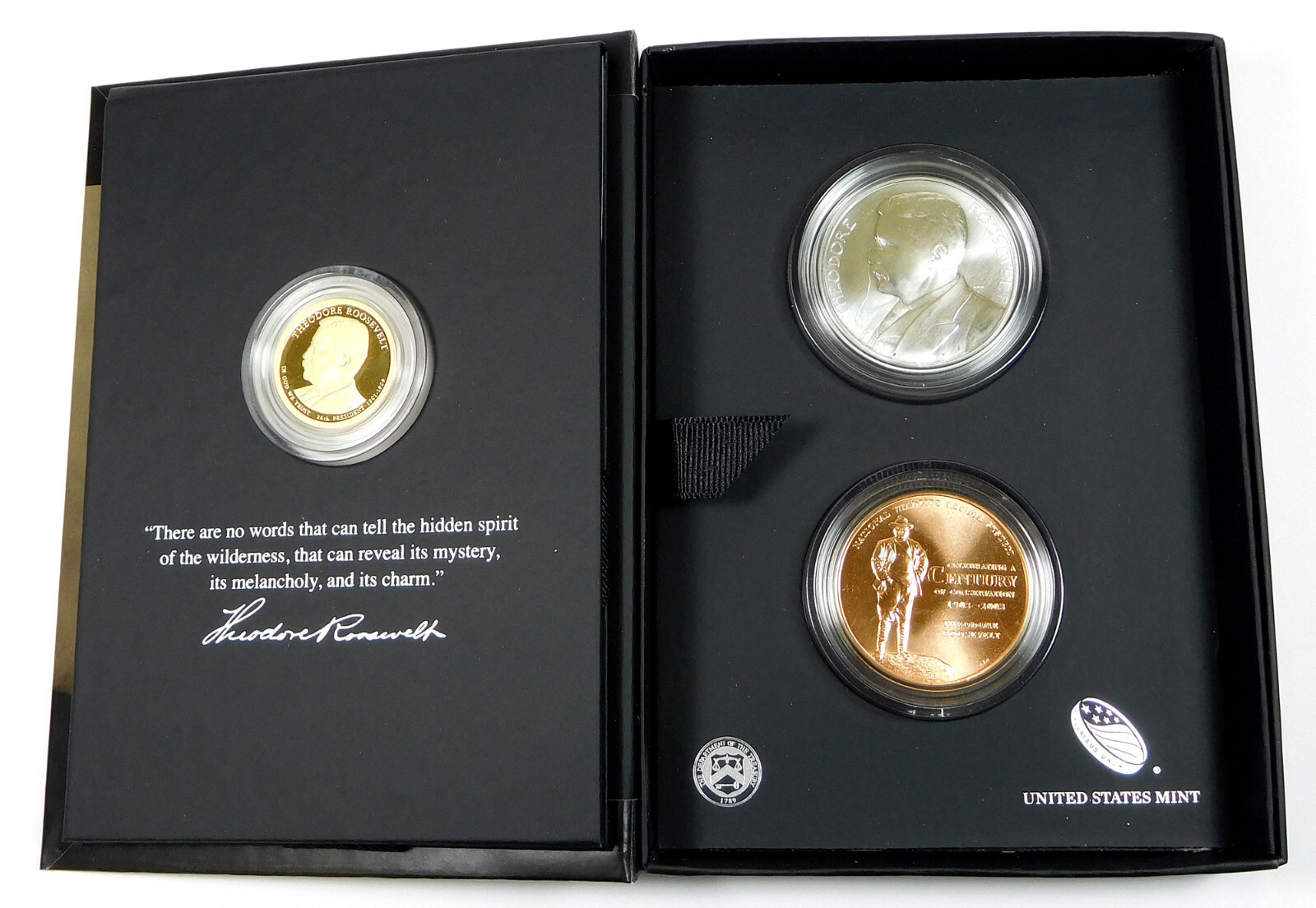 2013 U.S. Mint Theodore Roosevelt Coin & Chronicles Set - OGP | eBay