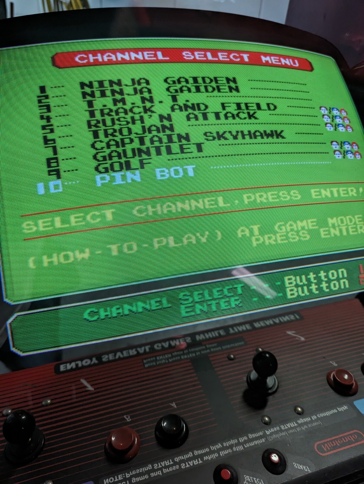 PlayChoice-10 Ninja Gaiden Nintendo Arcade Game Cartridge Original Play ...