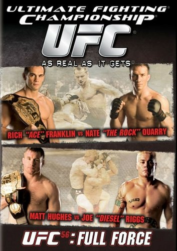 NEW DVD -UFC - Ultimate Fighting Championship, Vol. 56: FULL FORCE ...