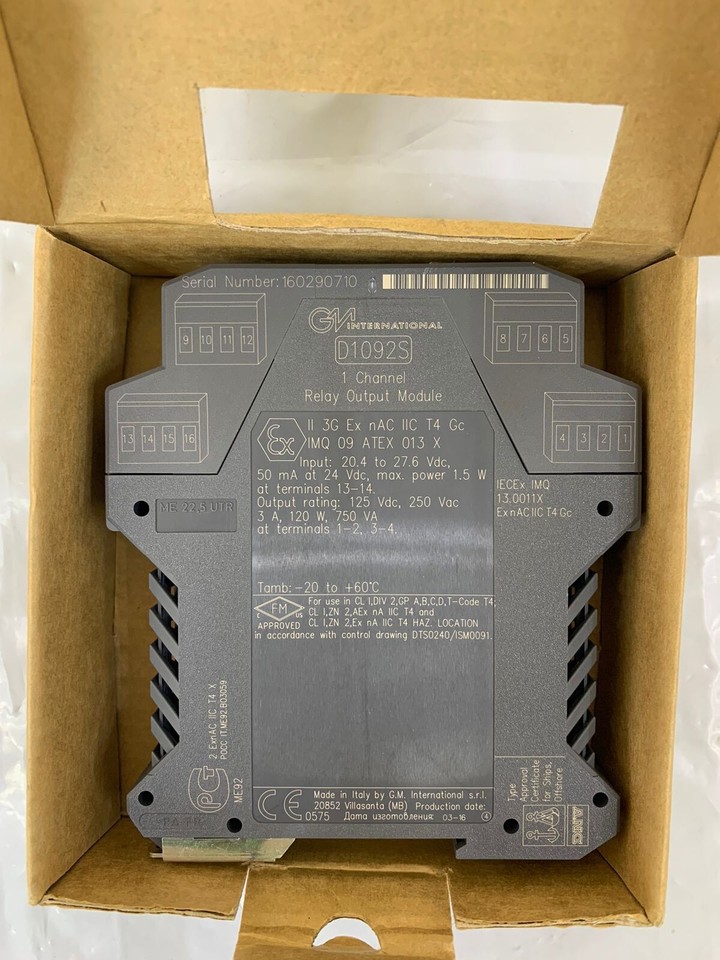 GM International / Relay Output Module - Channel 1 / D1092S | eBay