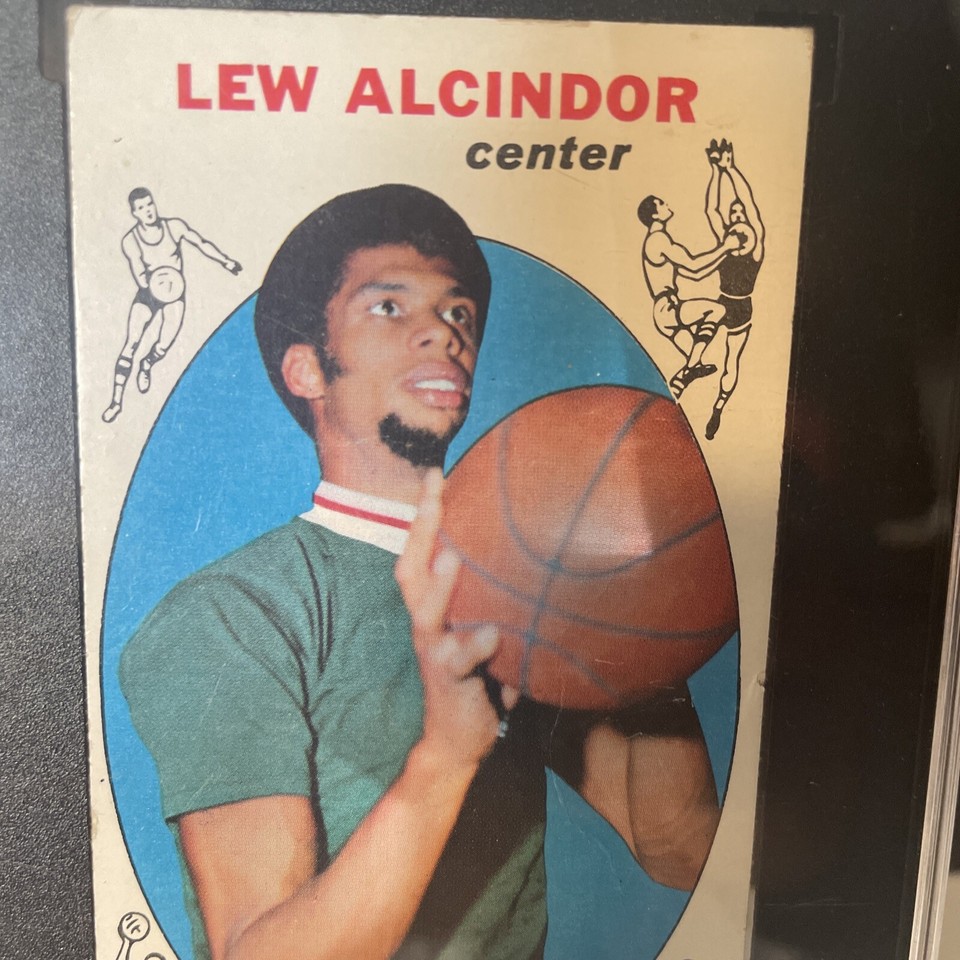 1969 Topps #25 Lew Alcindor ROOKIE RC PSA 1.5 FR NBA Basketball Hof ...