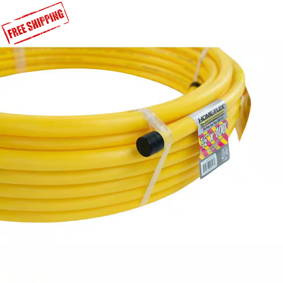 Underground Gas Pipe Natural Gas and Propane Polyethylene Line 100 ft ...