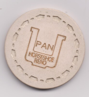 Horseshoe Club Reno PAN Chip 1970 | eBay