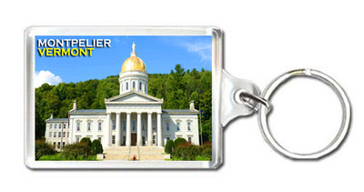 Montpelier Vermont USA Keyring Souvenir Keychain | eBay