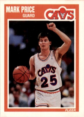 1989-90 Fleer Basketball Mark Price Cleveland Cavaliers #29 | eBay