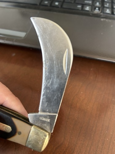 SCHRADE OLD TIMER 160T HAWKBILL POCKET KNIFE | eBay