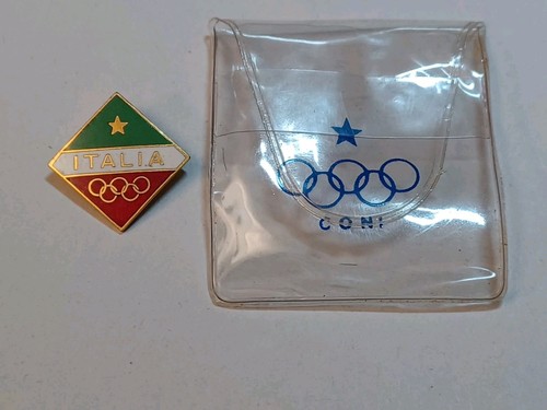 MEXICO 1968 OLYMPIC GAMES ITALY PIN BADGE IOC CIO RARE NO TORCH MEDAL ...
