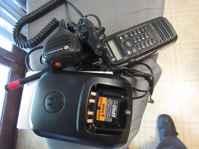 Motorola XPR 6550 VHF walkie-talkie With Charger, NO MIC. | eBay