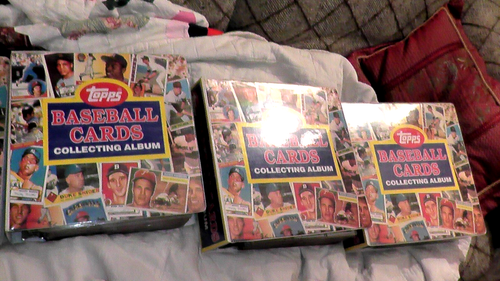 1988 1989 1990 topps baseball cards sets in official collecting album ...