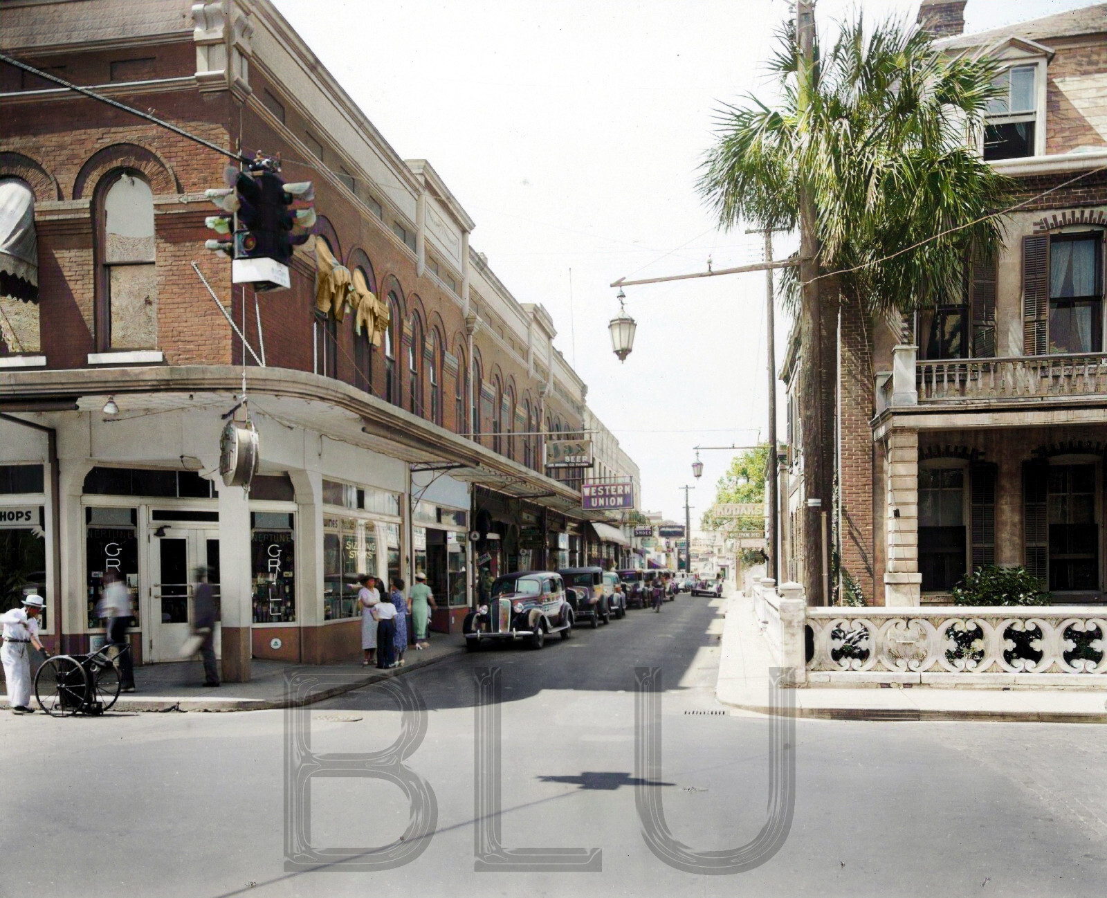 1937 St. George Street, St. Augustine, St. Johns County 14 x 11" Photo ...