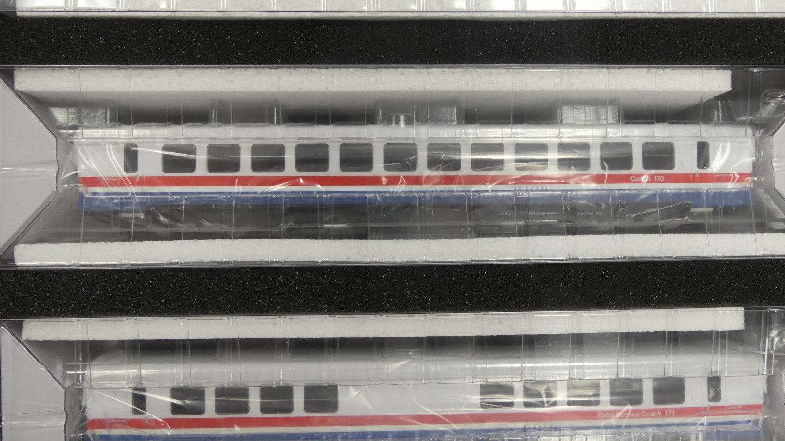 Rapido 25501 Ho Scale Amtrak RTL Turboliner Set #1 Phase III (Early ...