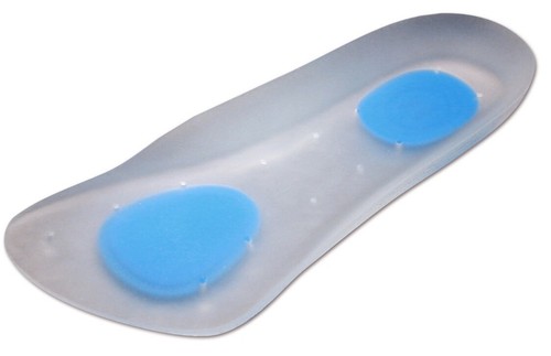 SuperSport 3/4 Length Gel Insoles Inserts for Callus Pain Better Heel ...