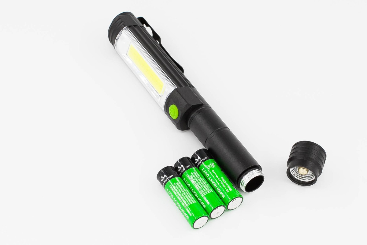 Led Flashlight With Magnet