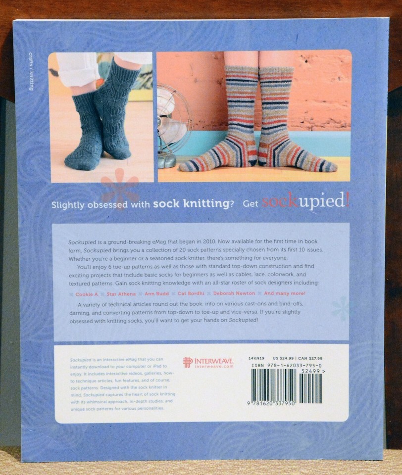 Sockupied : 20 Knit Projects to Satisfy Your Sock Obsession by Anne ...