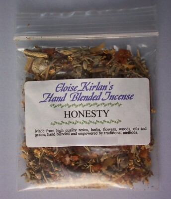 10g HONESTY Hand Blended Grain Incense Wiccan Pagan Truth | eBay UK