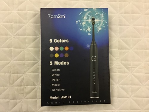 7am2m Sonic Electric Toothbrush Model AM101 Pink NEW | eBay