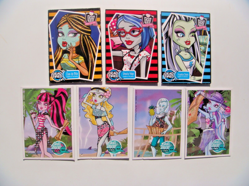 20 MONSTER HIGH CARDS INCLUDES DEAD TIRED / DAWN OFTHE DANCE PLUS MORE ...