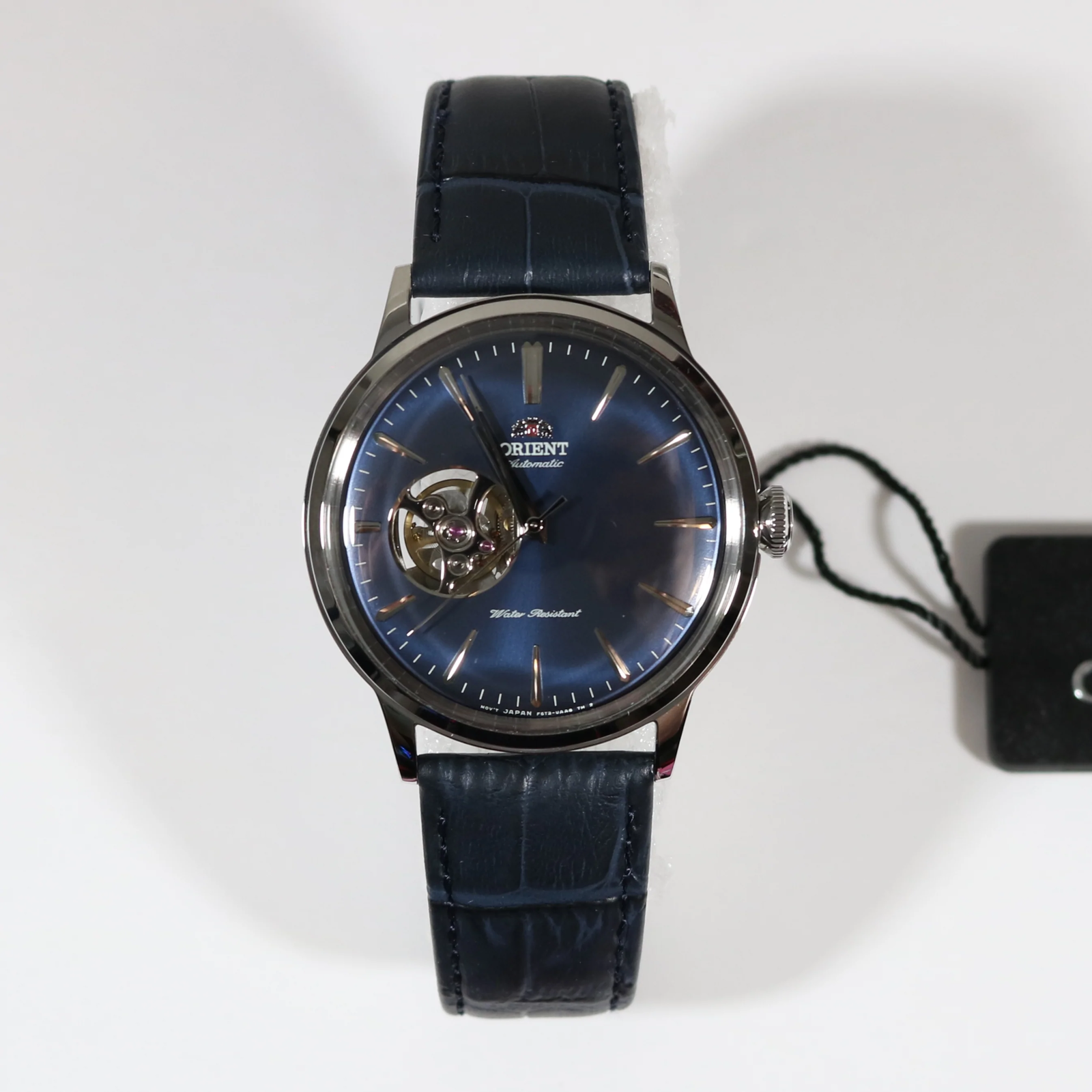 Orient Open Heart Blue Dial Stainless Steel Case Men's Watch RA ...