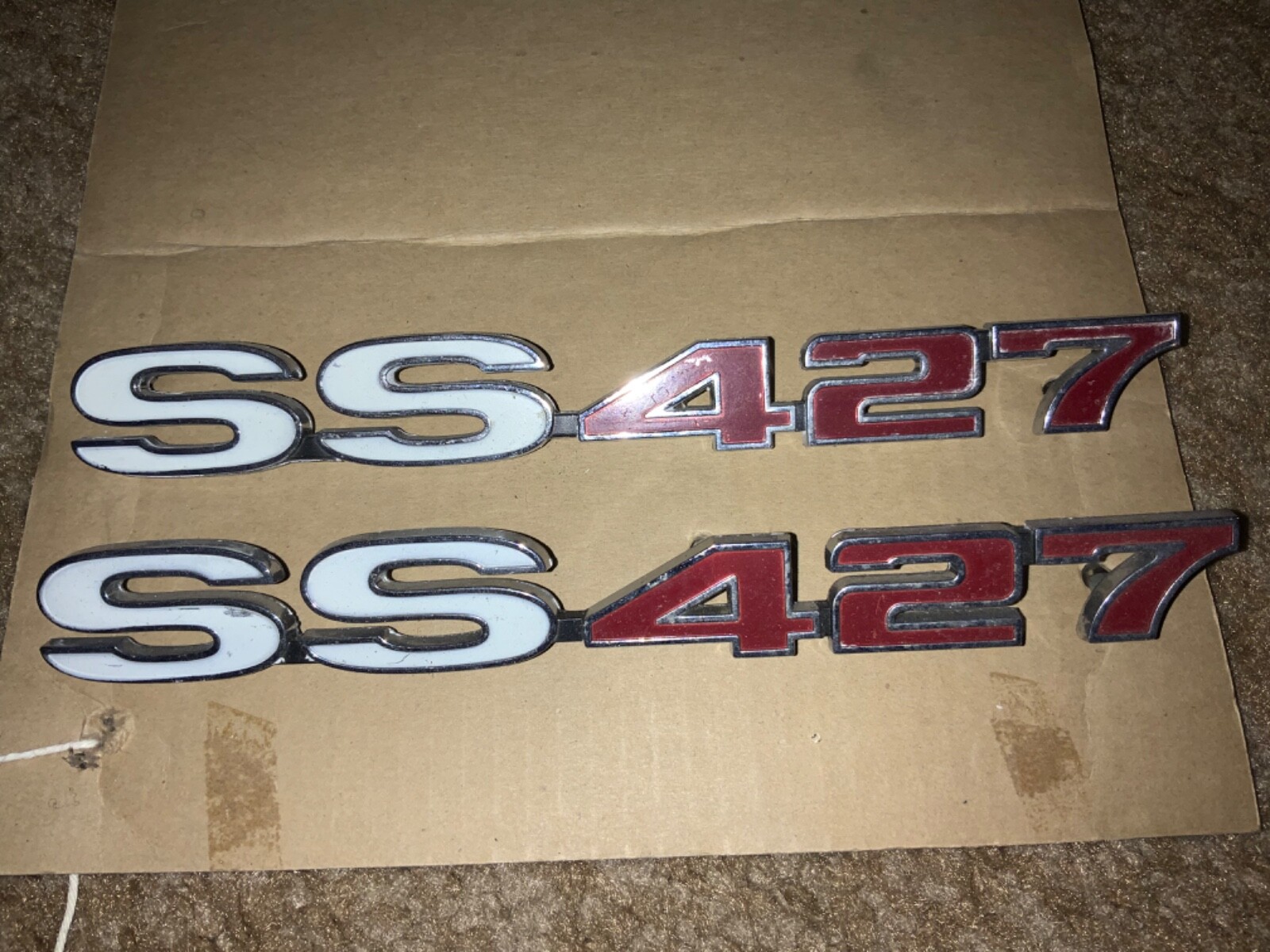 NOS GM 1967-1969 IMPALA SS 427 CAMARO NOVA BALDWIN MOTION EMBLEM ...