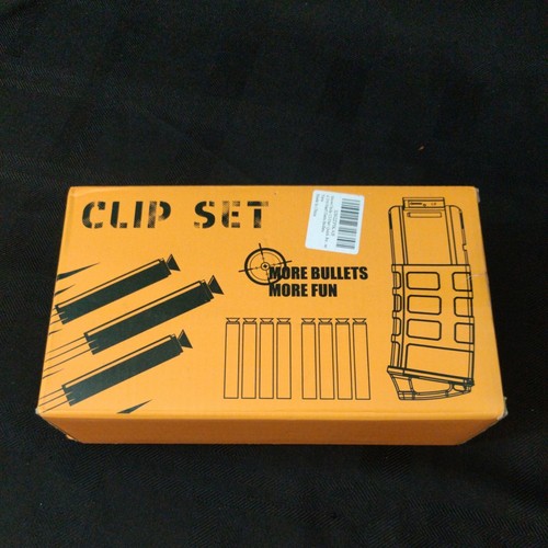 12-Dart Magazine Clip with 100 Pcs Refill Darts, Soft Foam Bullets | eBay