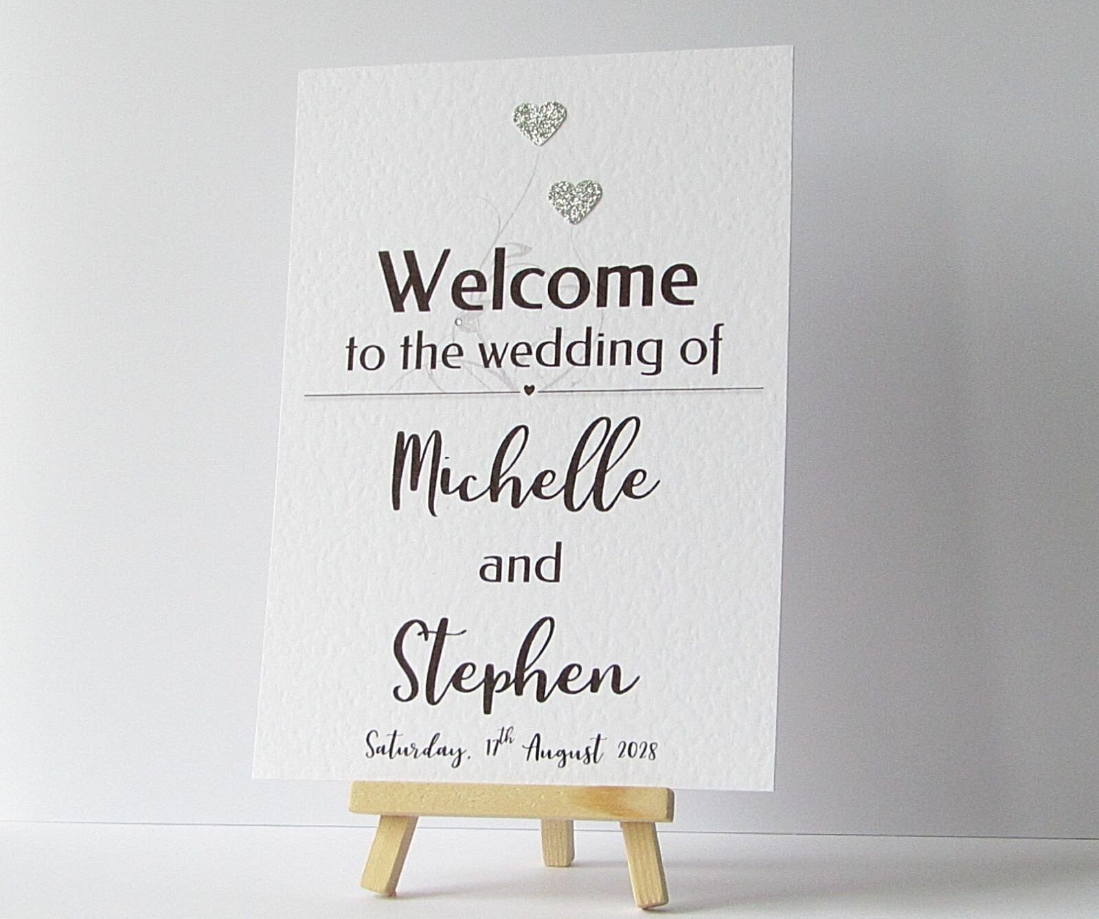 Personalised A5 Wedding Post Box Sign & More Matching Signs W31 | eBay