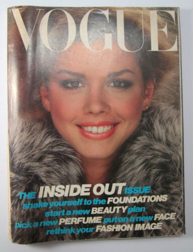 Vogue Magazine November 1978 - Debbie Dickinson Cover | eBay