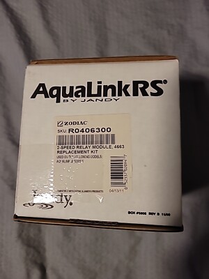 Zodiac R0406300 2-Speed Pump Relay Module Zodiac Jandy JI Series BNIB ...