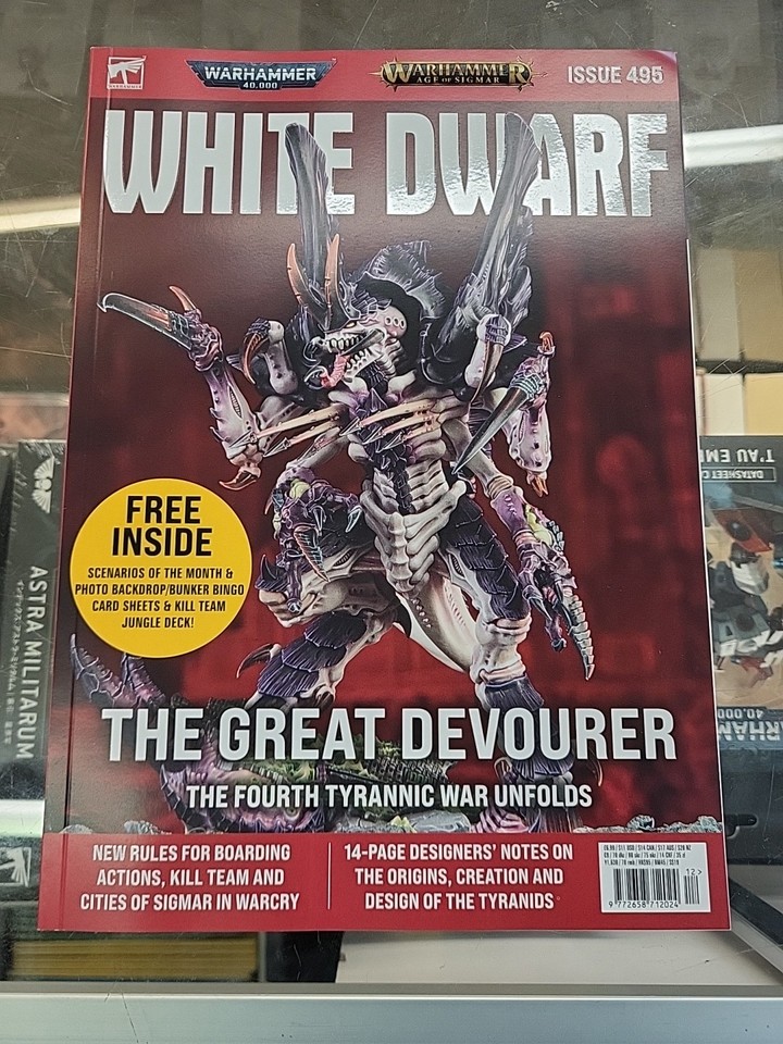 White Dwarf Magazines 487-506 Lot - Pick any or many and save ...