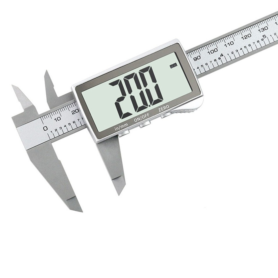 Digital Vernier Caliper Plastic 150mm for Internal and External ...