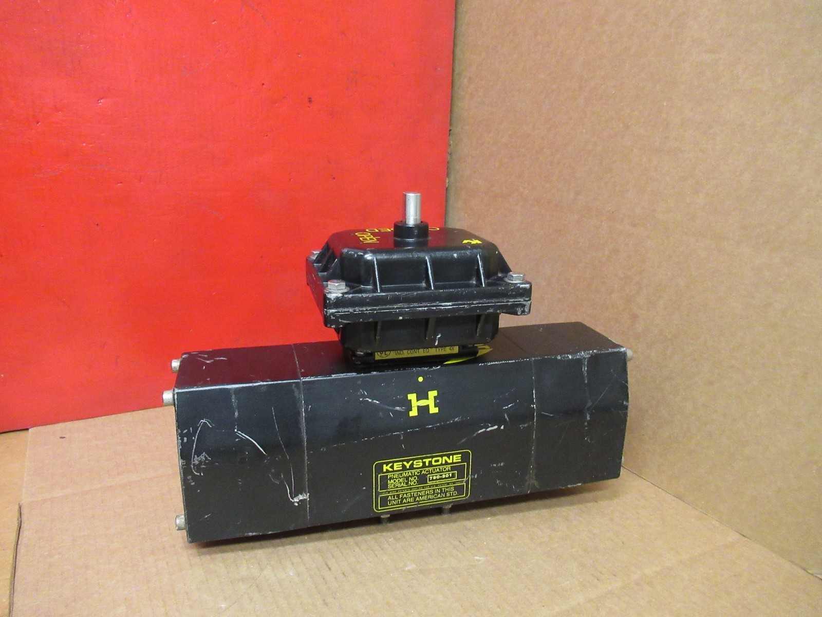 KEYSTONE PNEUMATIC ACTUATOR 790-301 F792-A4-2SPDT 150-954-020-792-011 ...