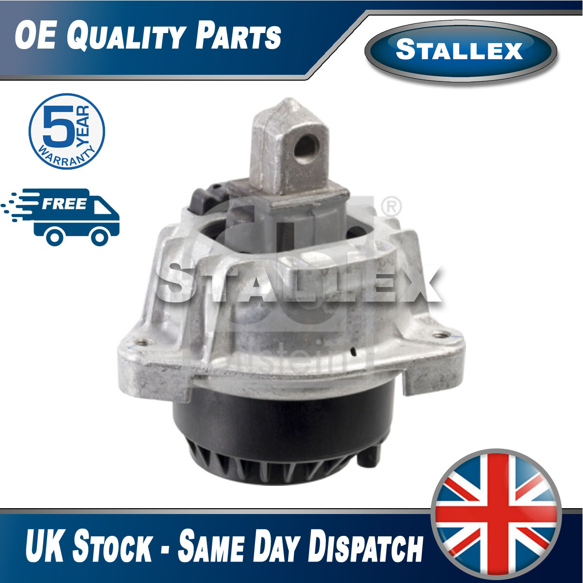Fits BMW 5 Series 6 7 2.5 D 2.9 3.0 3.9 Engine Mounting Stallex ...