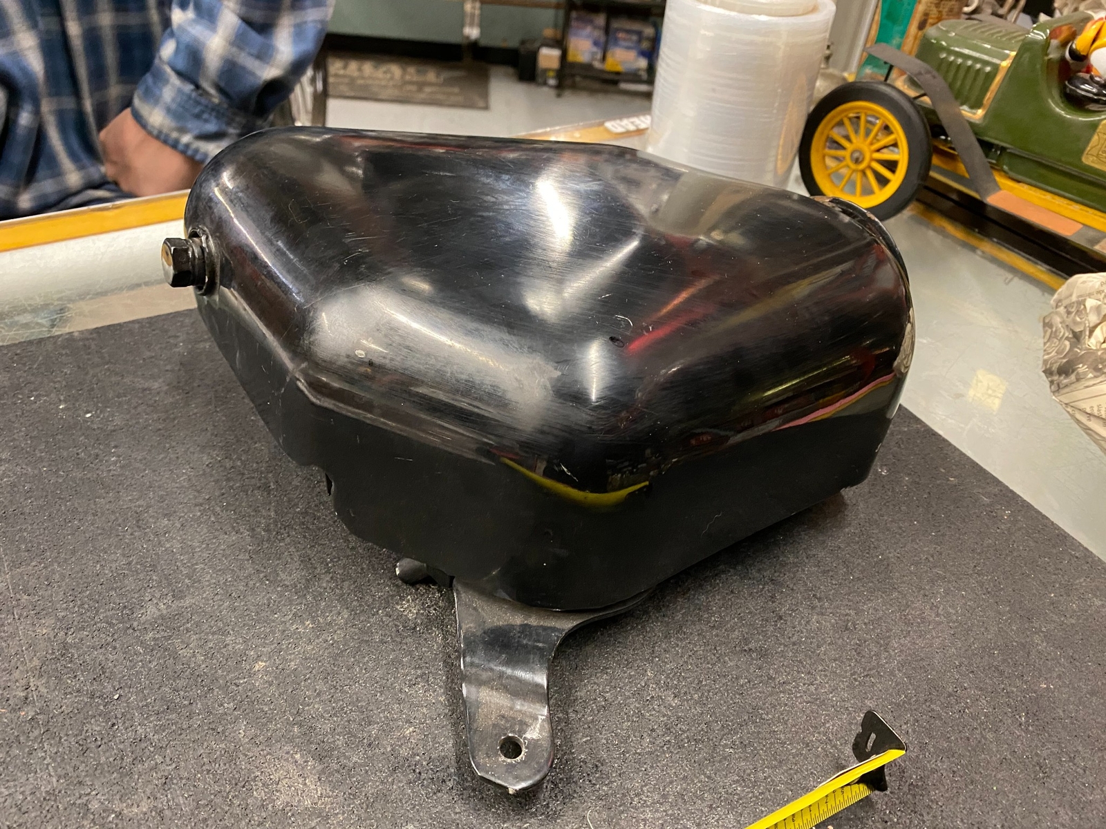 NOS Oil Tank Harley Sportster Ironhead 1967-1978 Factory OEM Vintage ...