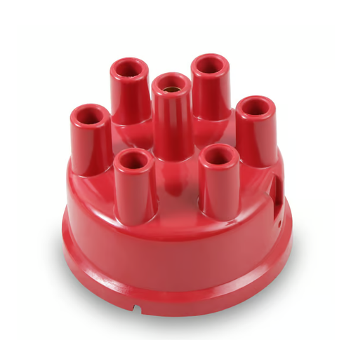 Mallory Red Ignition Distributor Cap For 6-Cylinder Distributor Type ...