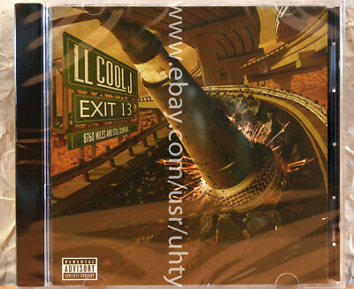 LL COOL J EXIT 13 RARE UKR ORIGINAL CD EAST COAST HARDCORE HIP HOP BOOM ...