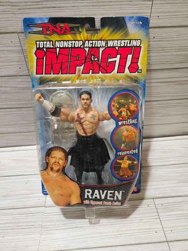 Raven TNA Impact Marvel Toys Wrestling Action Figure | eBay
