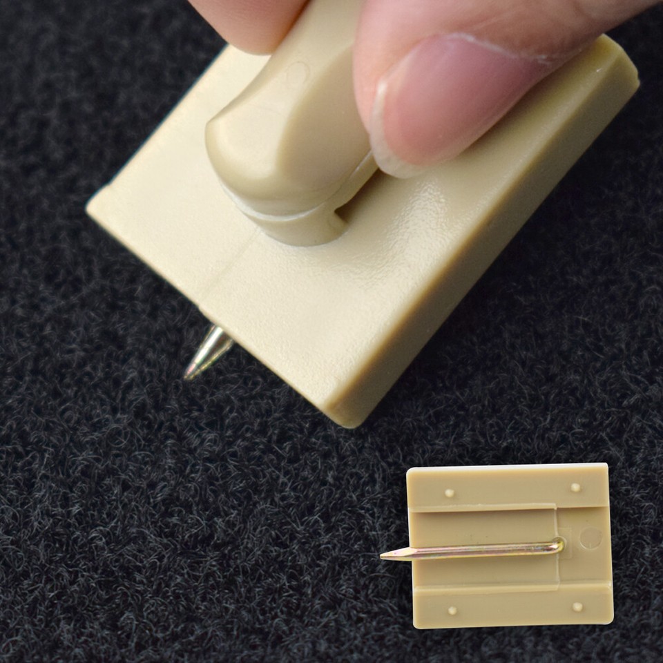 4X Car Floor Holders Beige Clip Floor Mat Fixing Clamp Grips Fastener ...