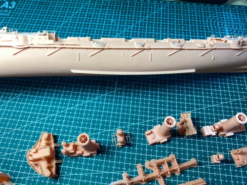 3D Printed 1/350 Soviet Oleg Cruiser Unpainted Model Kit NEW！ | eBay