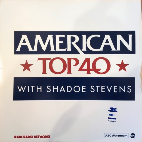 AMERICAN * TOP40 * WITH SHADOE STEVENS AT40 4xPROMO VINYL Show #28 ABC ...
