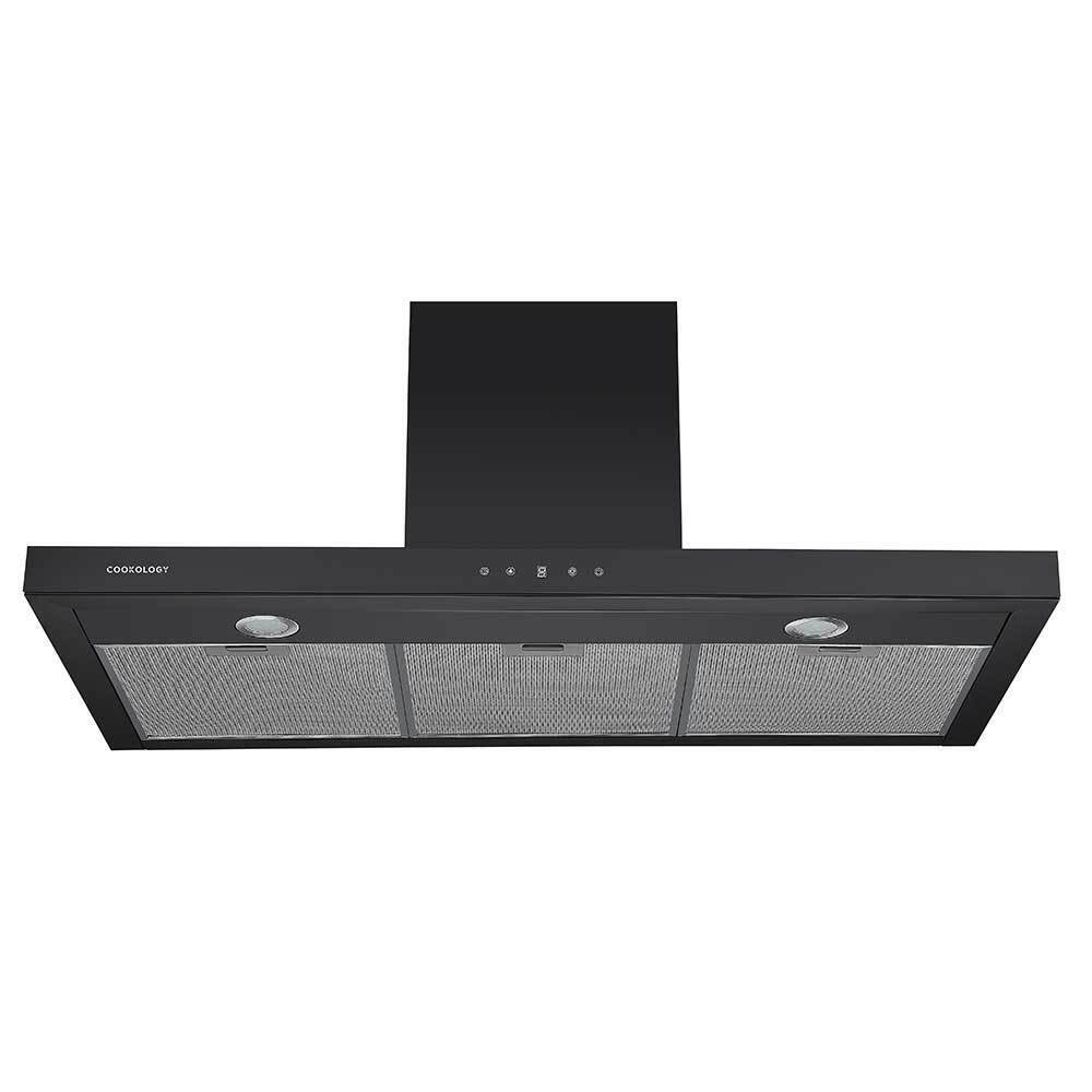 Cookology LINT901BK 90cm Linear Chimney Extractor Cooker Hood – Black ...