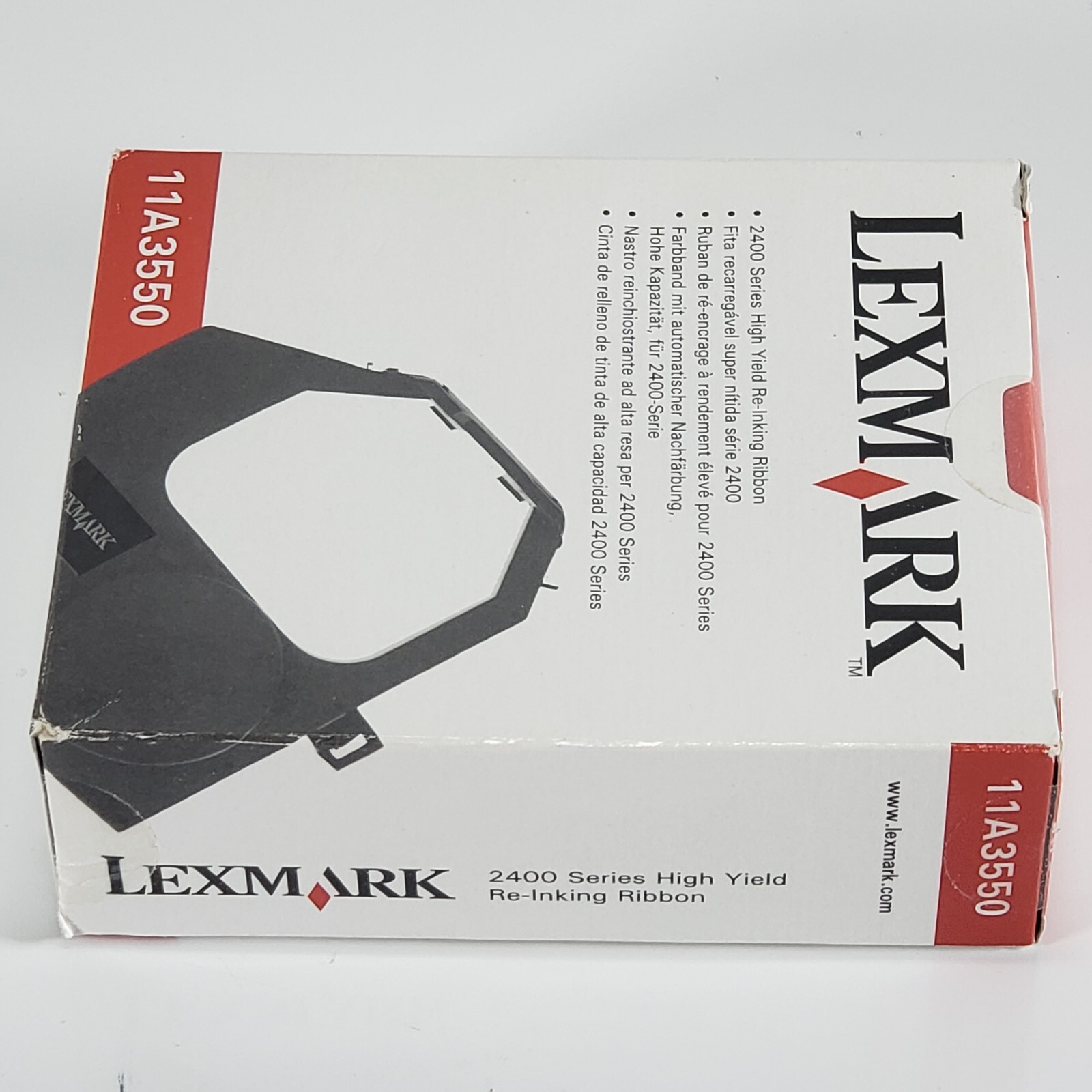 Lexmark High Yield Re-inking Ribbon 11A3550 for sale online | eBay